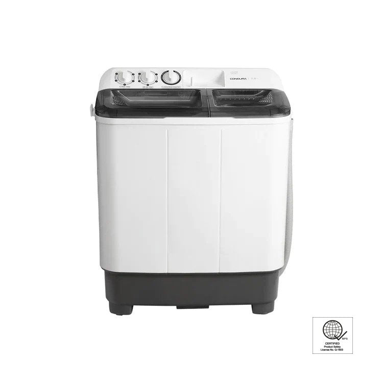 Condura 7.0 Kilogram Twin Tub Washing Machine l ConcepStore