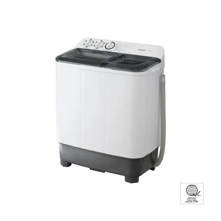 Condura 7.0 Kilogram Twin Tub Washing Machine l ConcepStore