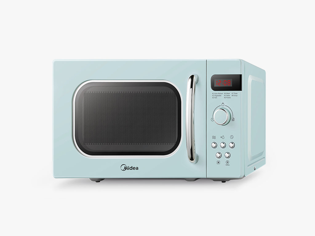 Midea 20L Digital Microwave Oven in Retro Blue Color – ConcepStore